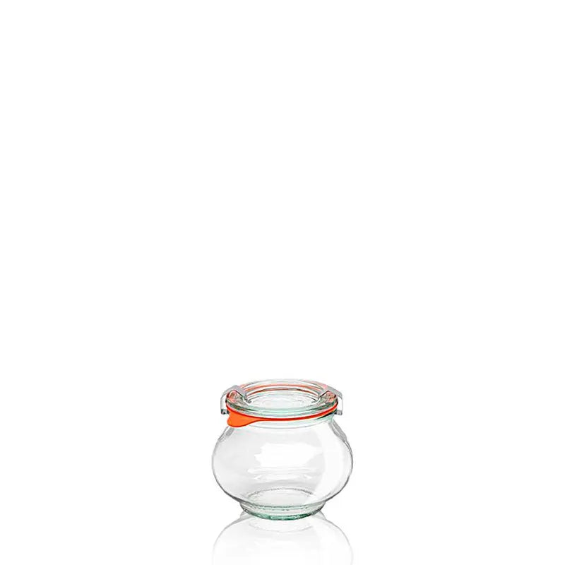 Weck Deco glass jar 220 ml swing stopper 60 - The Pack Stock EU