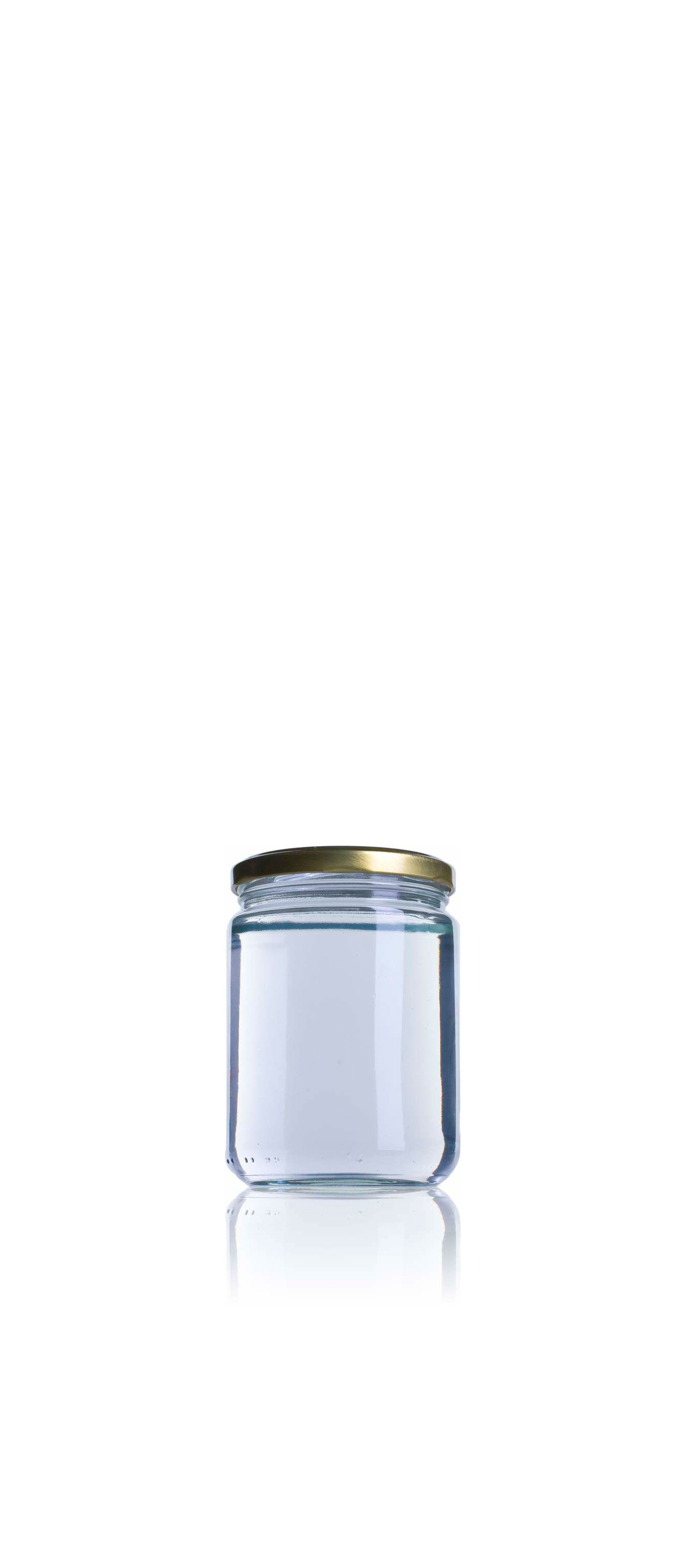 16 Ref glass jar 450 ml twist off 77